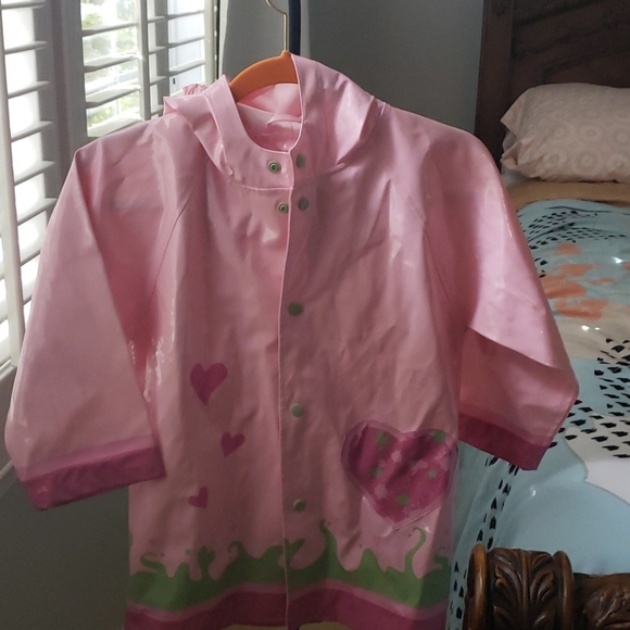 Nick SLIMMERS! | Jackets & Coats | Nick Slimers Girls Pink Rain Coat ...